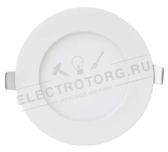 Панель светодиодная круглая RLP-eco 6Вт 230В 4000К 420Лм 120/100мм IP40 ...